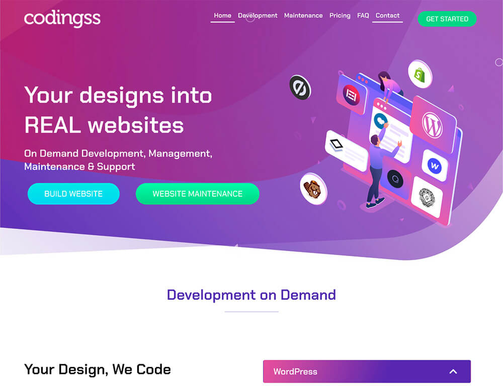 Codingss Productized Service - ProductizedList