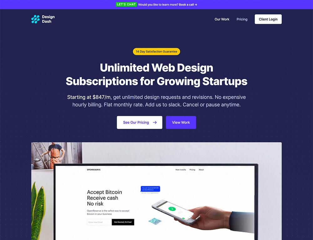 Design Dash Productized Service - ProductizedList