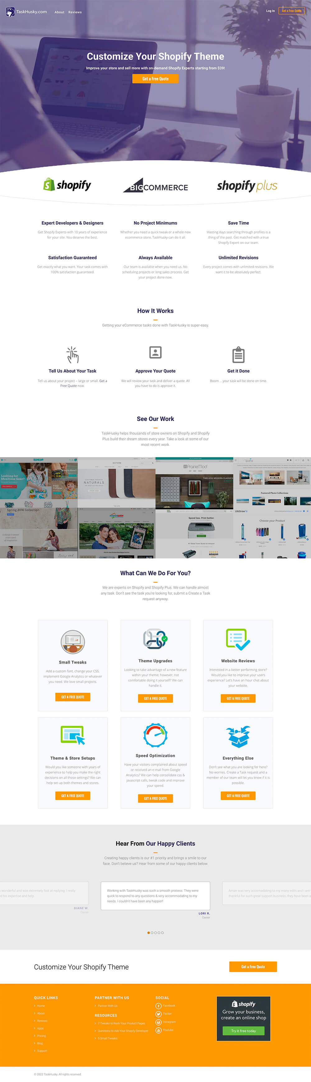 Shopify Productized Service Examples - ProductizedList