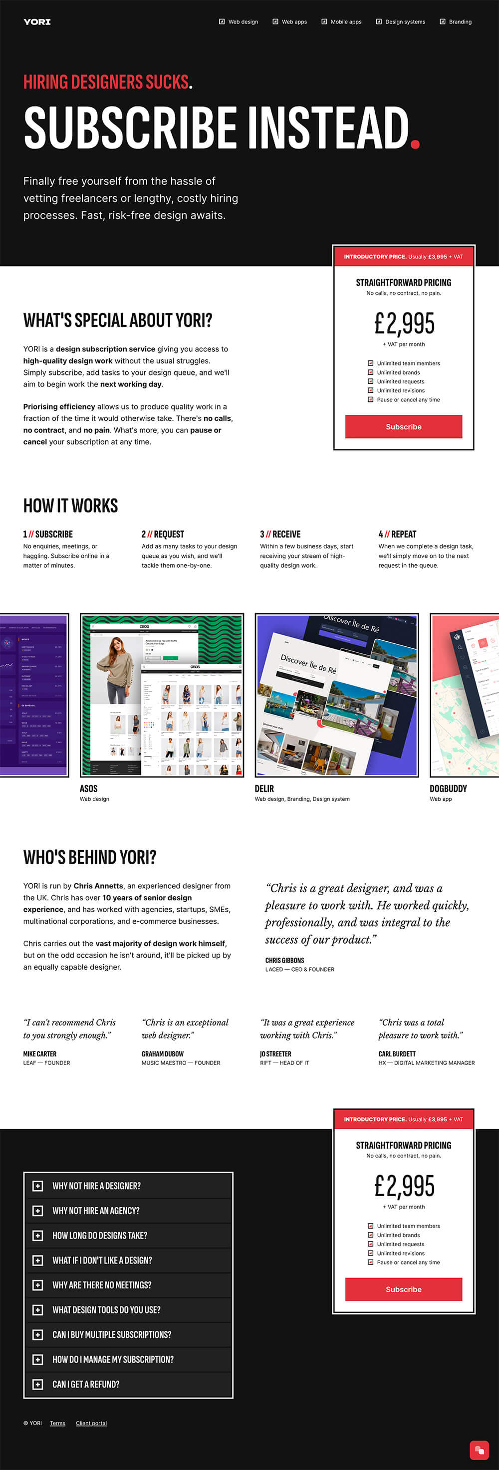 Yori Productized Service - ProductizedList